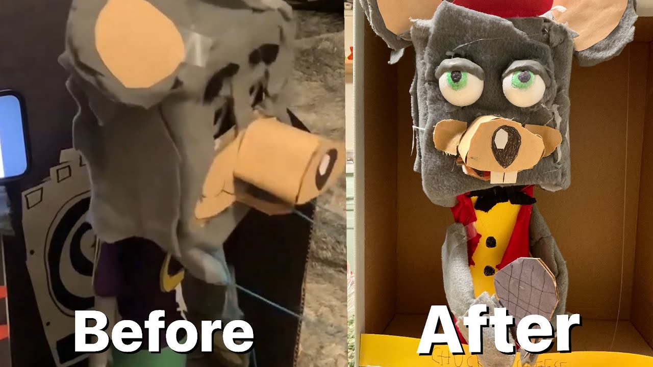 Fixing my Chuck E Cheese Studio C Beta model! - YouTube