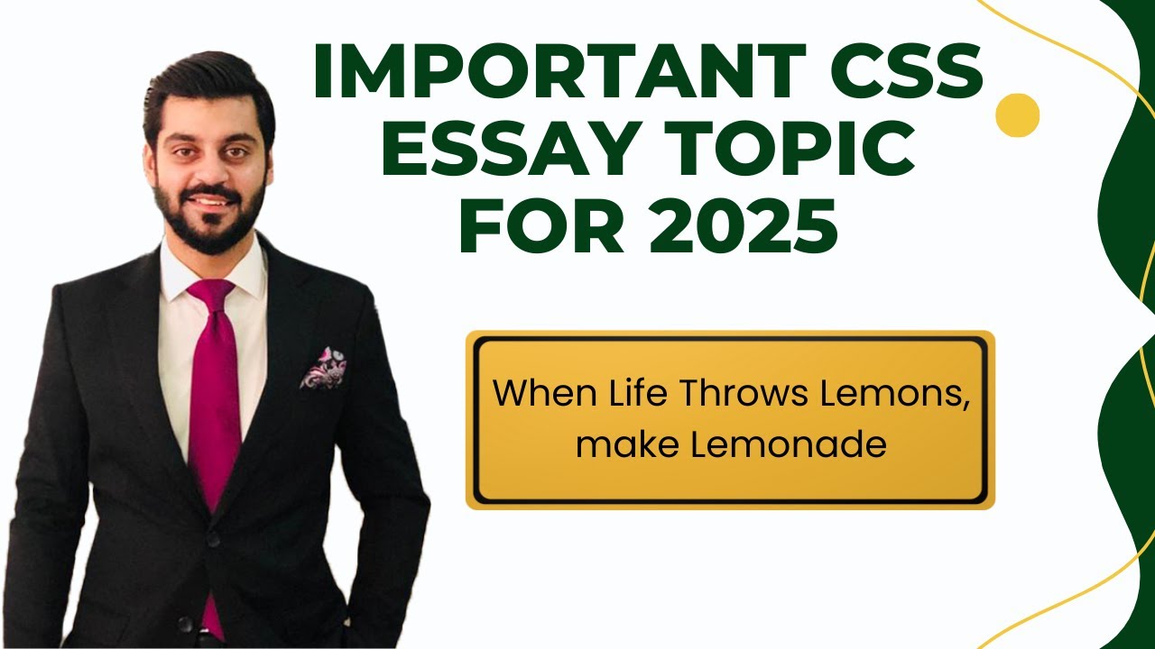 🟡 Crack CSS Essay by Sir Abrar | CSS | PMS | CSS Online| Nearpeer ...