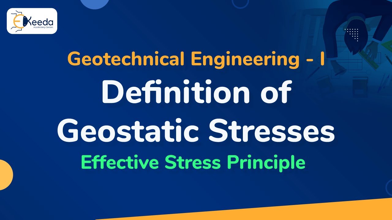 Definition of Geostatic Stresses - Effective Stress Principle ...