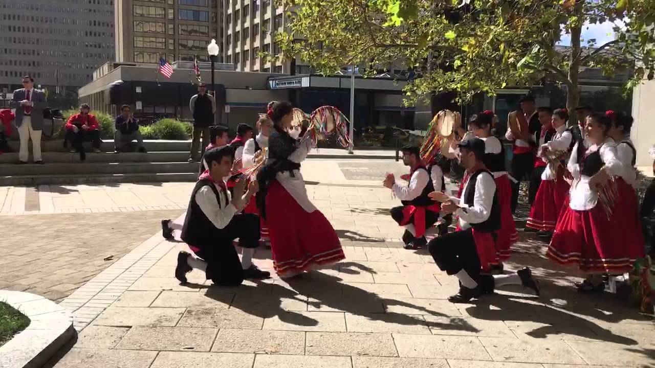 Sicilian traditional folk dance: Tarantella shot by iPhone 6s - YouTube