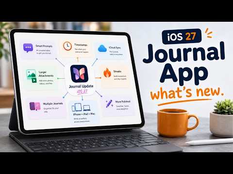 iPadOS 27 Journal App Update — Apple FINALLY Made It Useful?