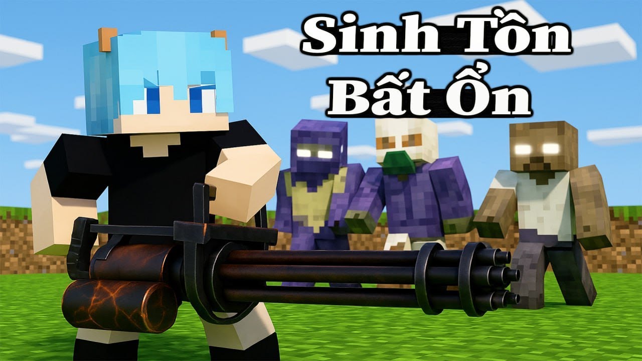 Sinh Tồn Bất Ổn Trong Thế Giới Minecraft Của Hoàng ACC Siêu Hài Hước 🤣 ...