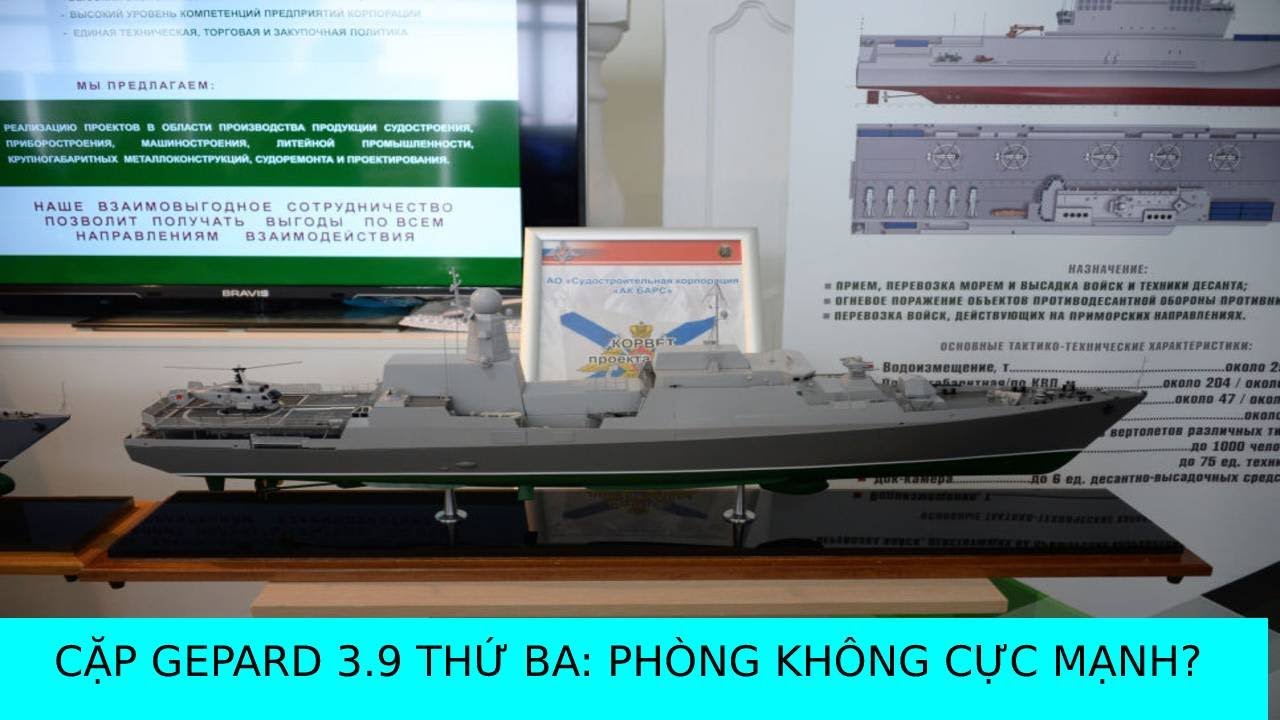 Cấu hình vũ khí tối tân cho cặp tàu Gepard 3.9 thứ 3: Chất - Độc nhất ...
