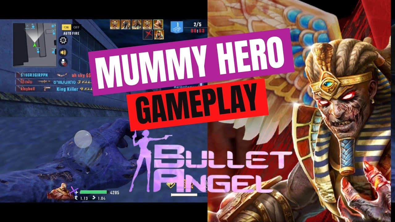 Arcade Mode Mummy Hero In Bullet Angel | Dengreous Mode In Xshot ...