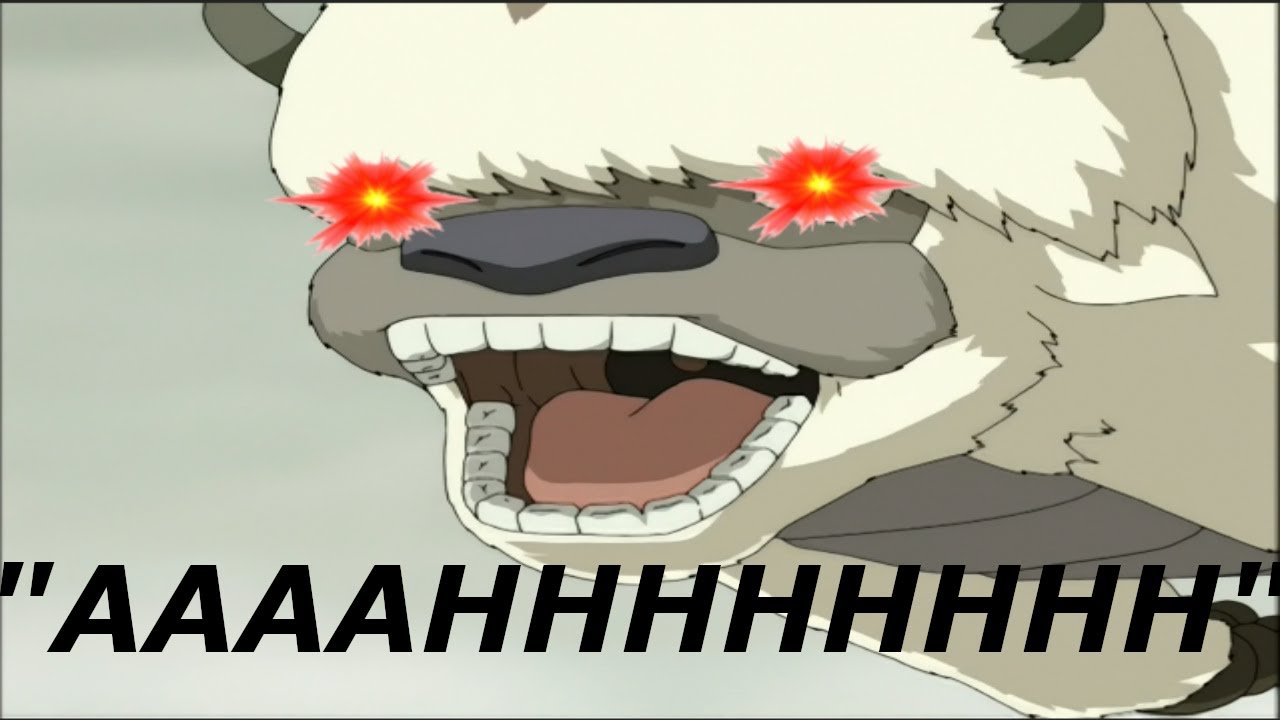 EVERY SINGLE TIME APPA ROARS OR GROWLS. EVER. - YouTube