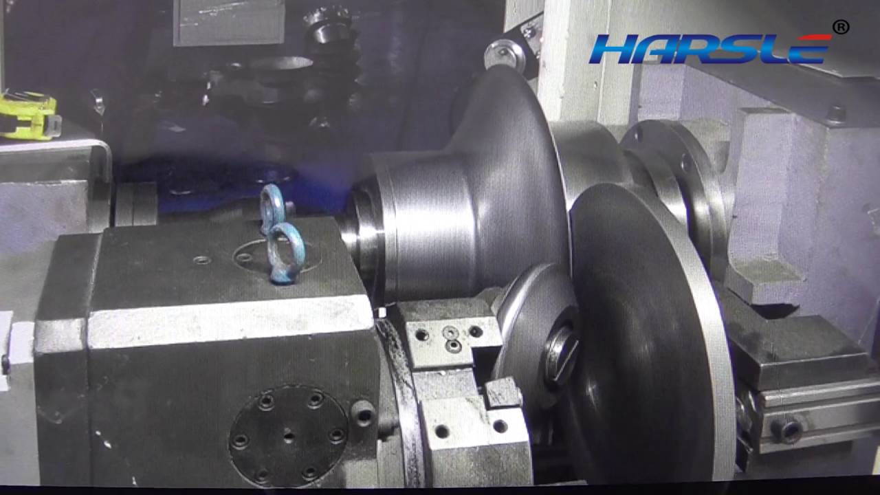 CNC Spinning machine for bead rolling, automatic pan forming machine ...