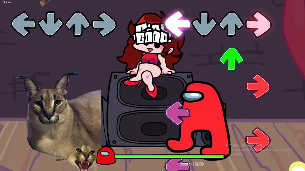 FLOPPA MOD - Friday Night Funkin WEEK 1 (Dadbattle,Custom Song) - YouTube