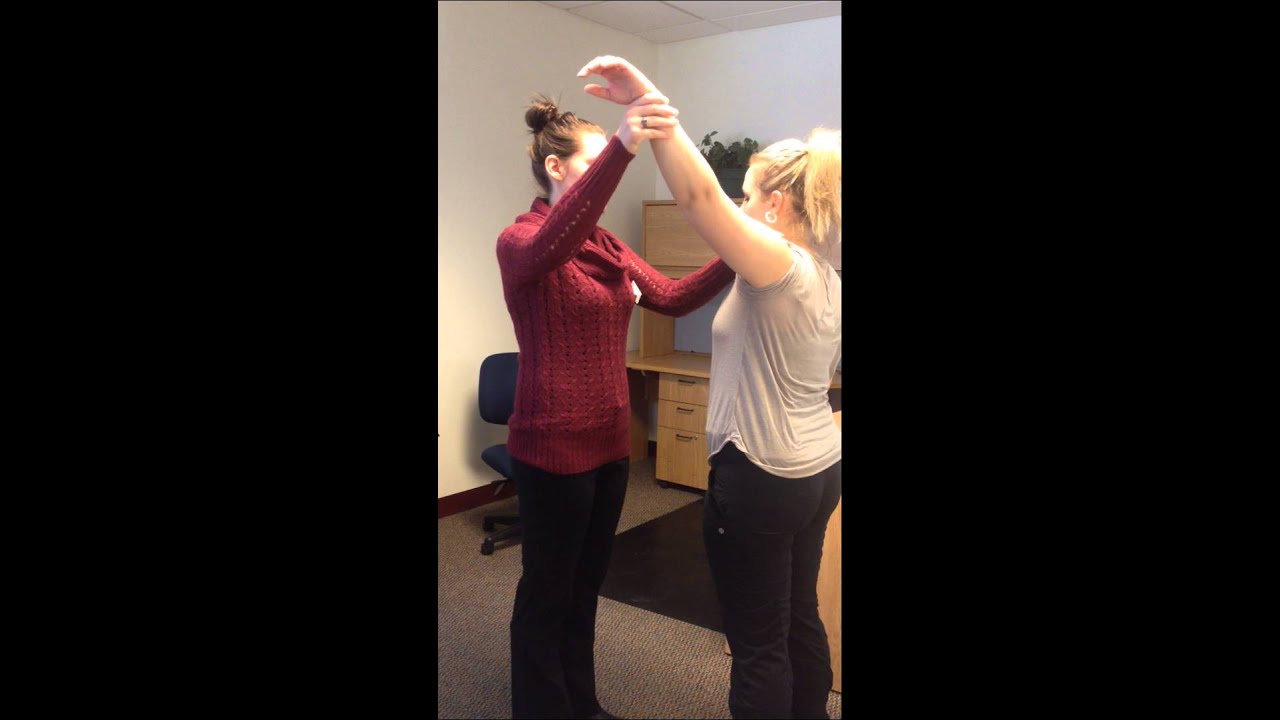 Horizontal ABD and ADD of shoulder - YouTube