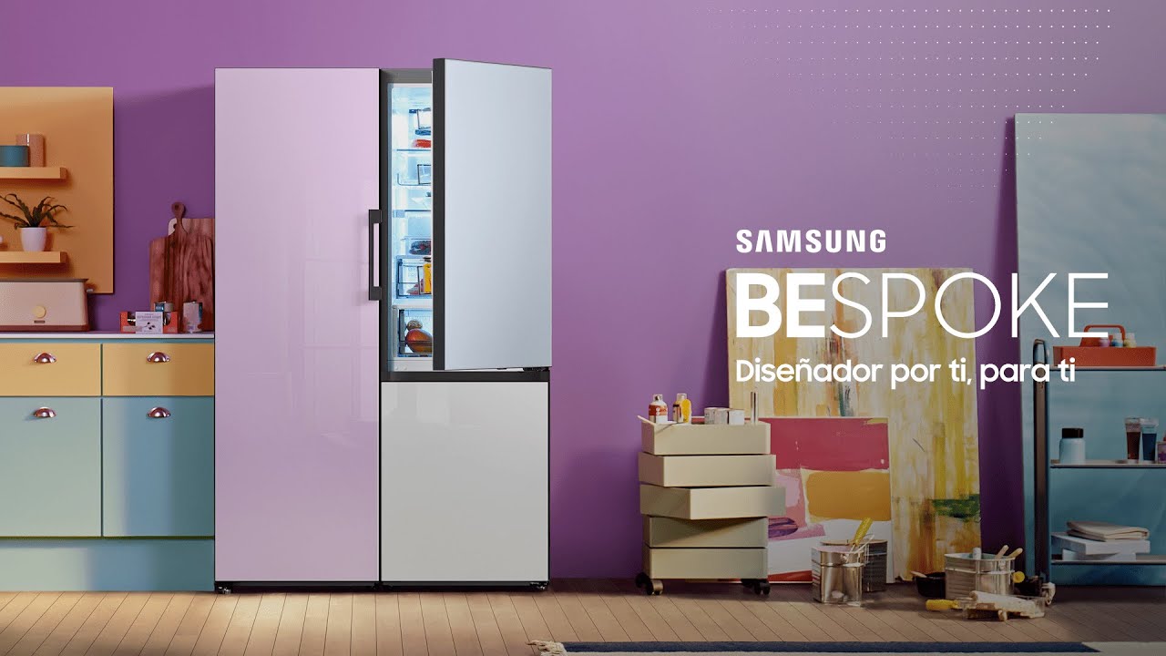 Samsung - Nuevo Refrigerador Samsung BeSpoke - YouTube