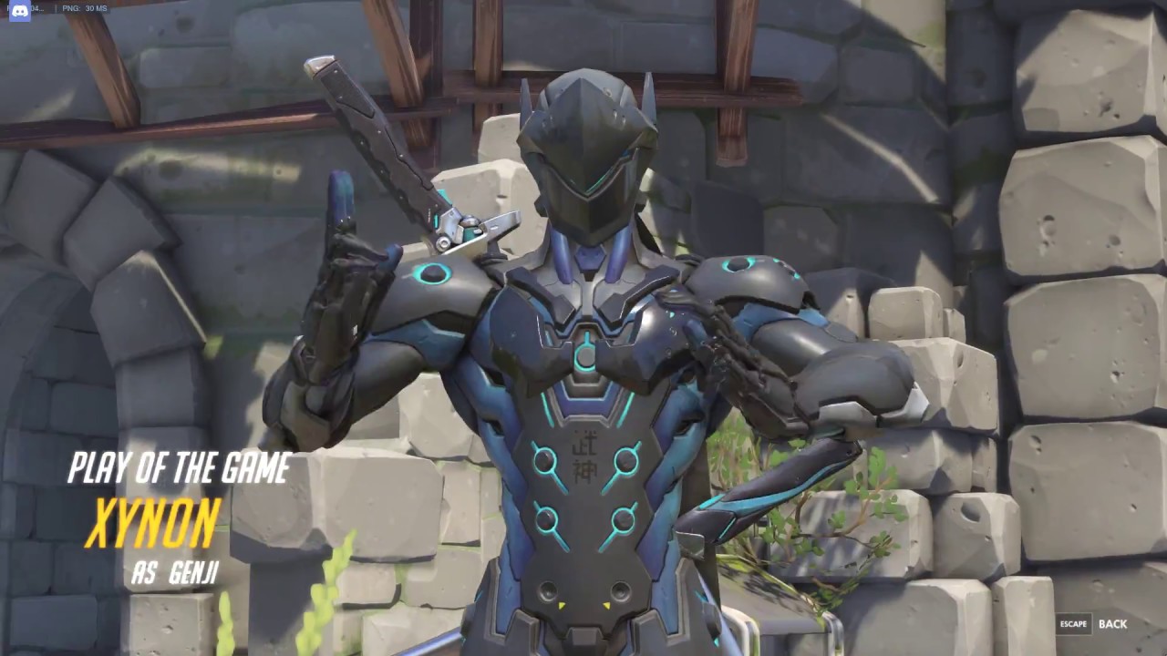 Overwatch | Play of the game | Xynon | Genji #3 - YouTube