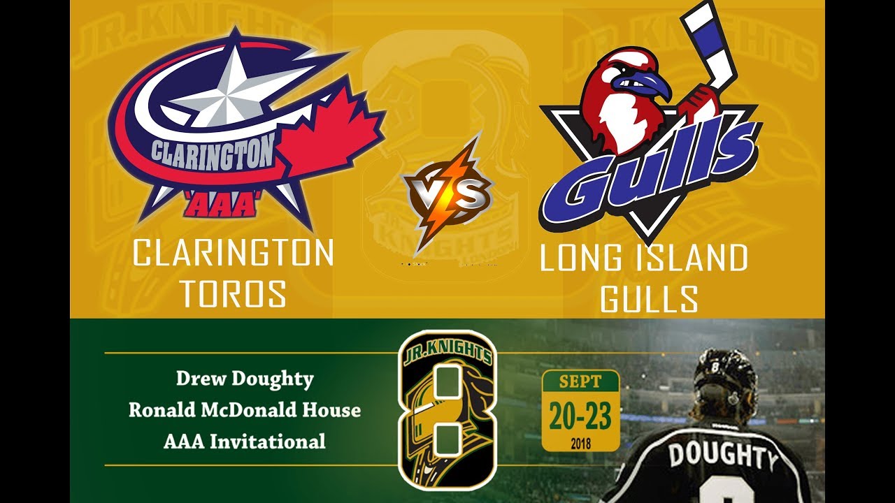 Drew Doughty AAA Invitational 2018 Clarington Toros Minor Atom at long ...