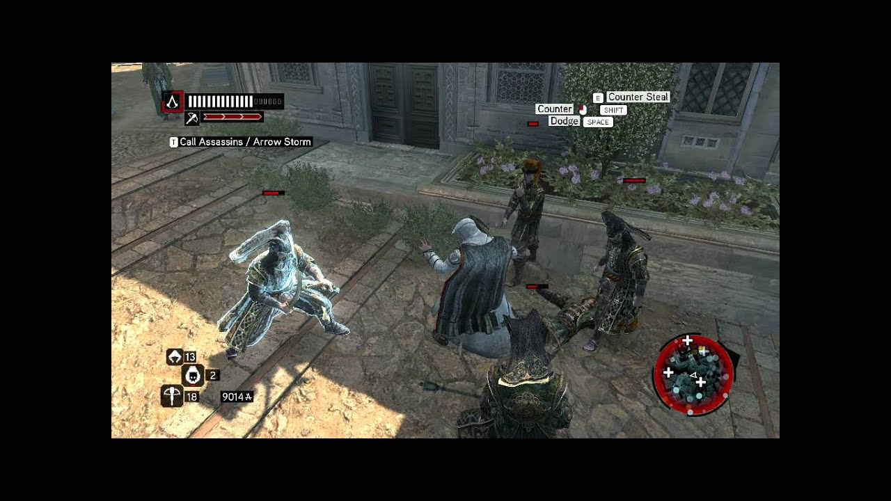 Assassins Creed Revelations - Old Altair Crossbow Ownage - YouTube