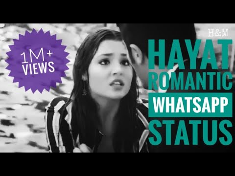 Hayat and Murat romantic scene_ pyar lafzon mein kahan | Aşk Laftan Anlamaz | Hayat whatsapp video