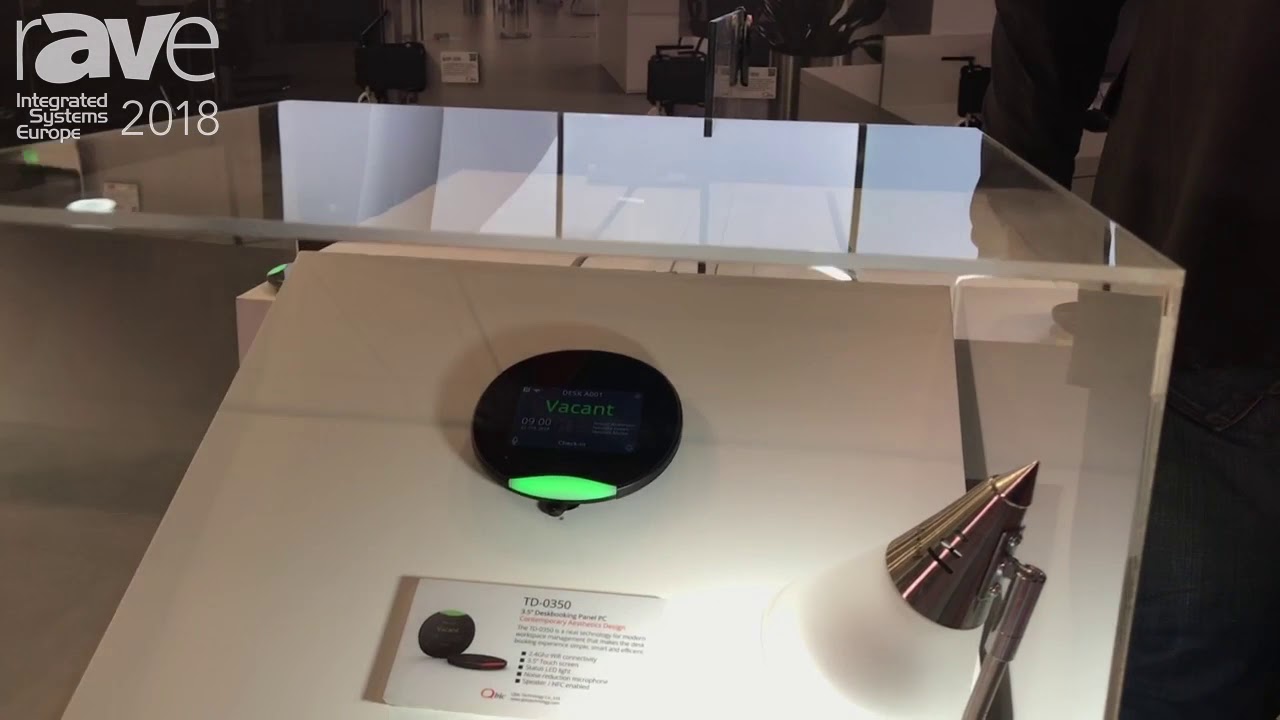 ISE 2018: Qbic Technology Launches TD-0350 IP-Based Desk and Cube ...