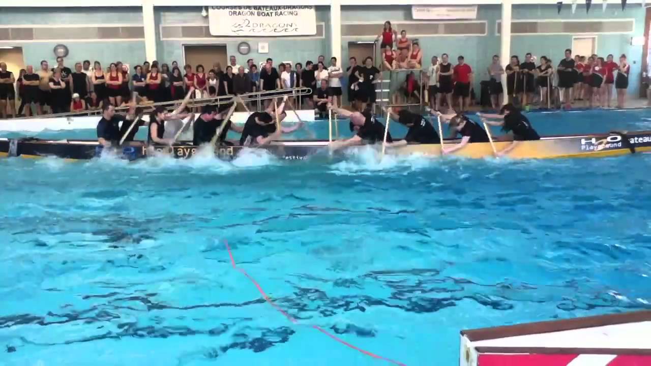 Indoor Cup Dragon Boat 2011 Padawans Crew Montreal. - YouTube