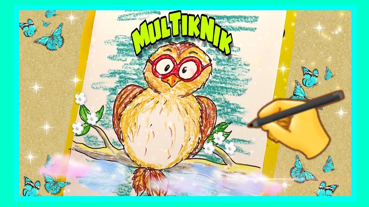 Multiknik N226 Նկարում ենք ️Ճնճղուկ ️ - YouTube