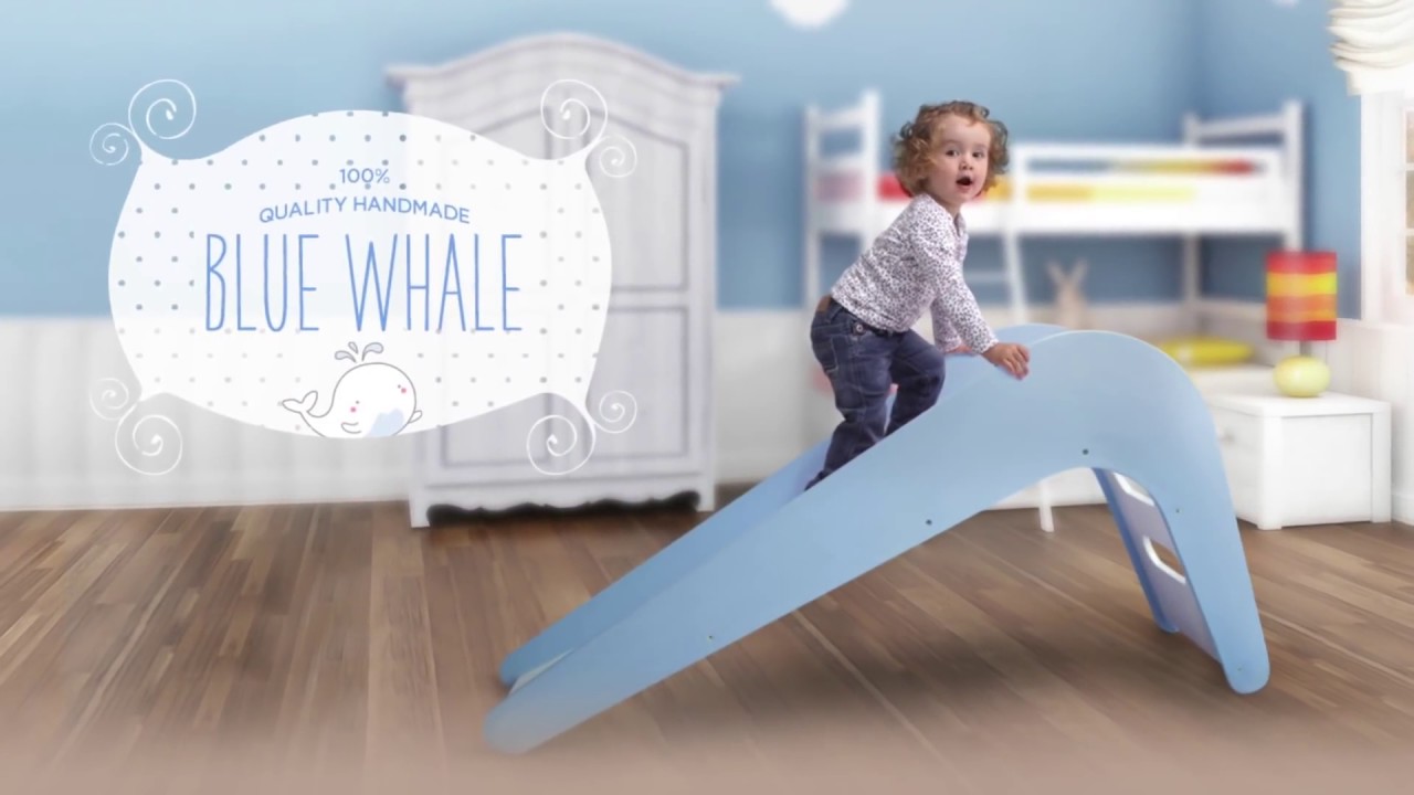 Jupiduu Lo scivolo da interni di design in legno - YouTube