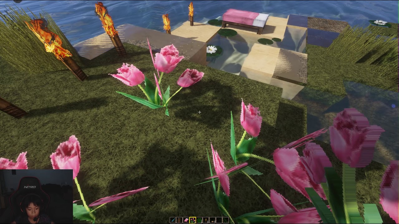 Minecraft - Amber texture pack mod and shaders. - YouTube