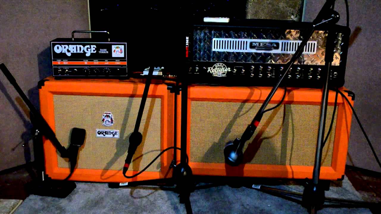 Mesa + Orange Dark Terror Tonality Test - YouTube