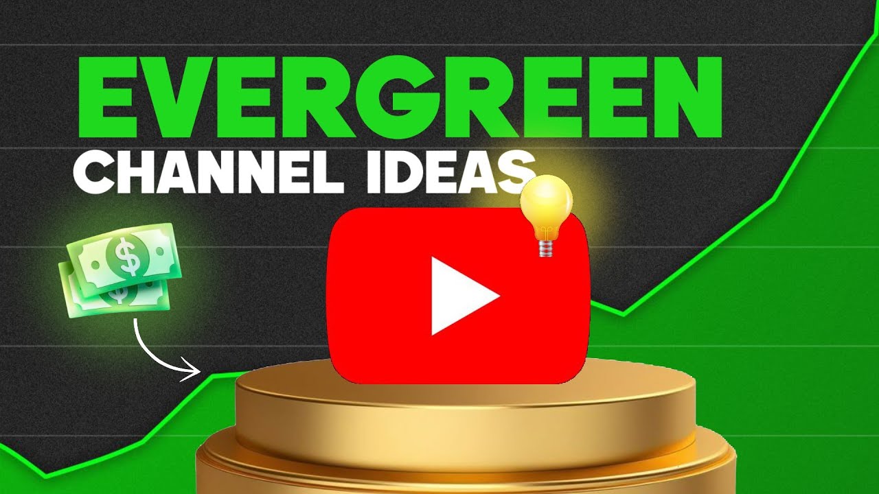 5 Evergreen YouTube Channel Ideas (Endless Video Topics !) - YouTube