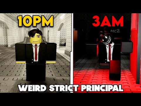 Weird strict principal gameplay full-walkthrough Roblox - YouTube