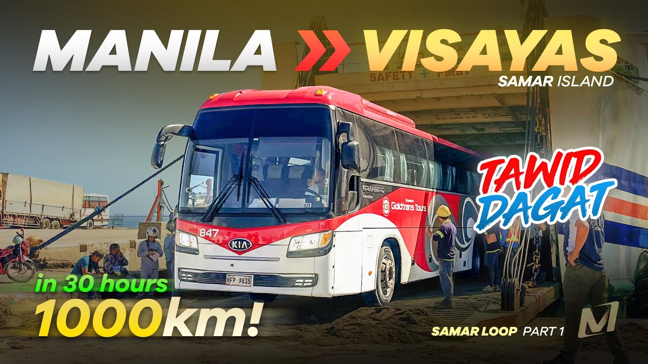 Manila to VISAYAS! | Samar Loop - Part 1 - YouTube