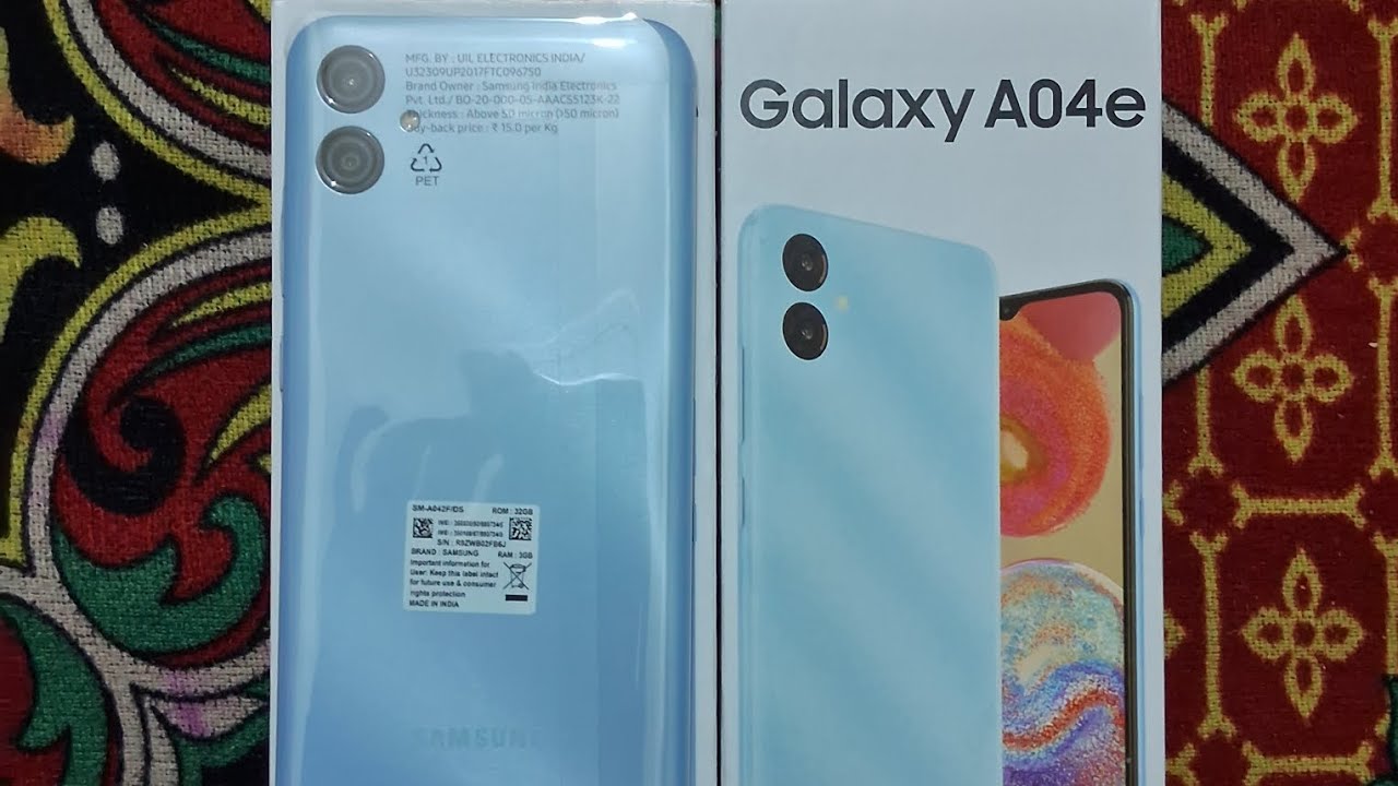Samsung Galaxy A04e : Unboxing of Samsung Smartphone #samsung # ...