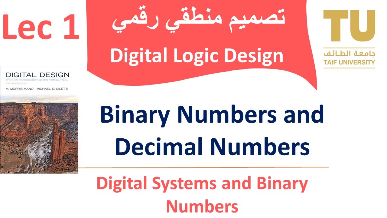 Digital Logic Design | 3. Binary Numbers and Decimal Numbers | تصميم ...
