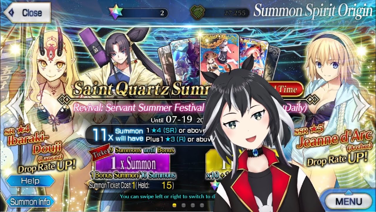 [FGO] JEANNE ARCHER ROLLS LET'S TRY THIS AGAIN - YouTube