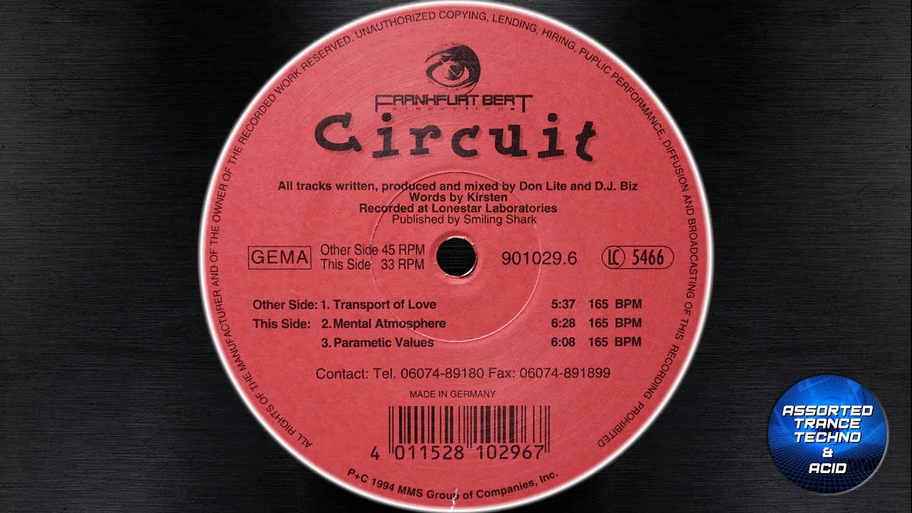 [Hard Trance, Acid] Circuit - Parametric Values [Frankfurt Beat ...