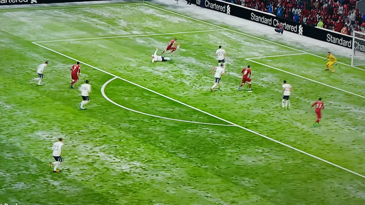 Mohamed Salah bicycle kick goal !!! - YouTube