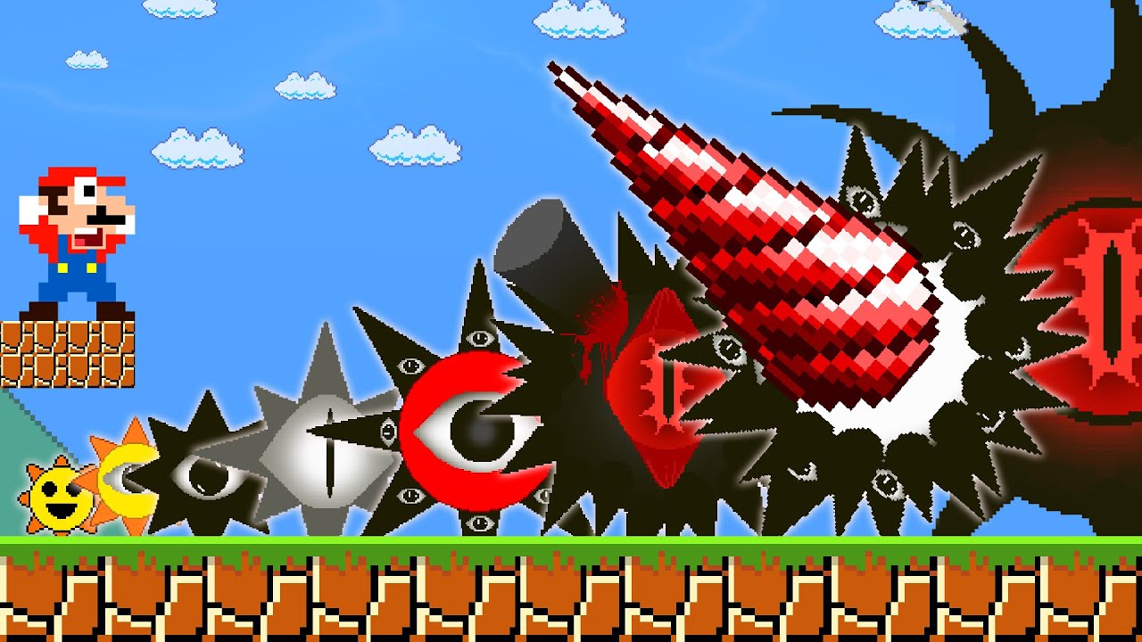 Super Mario but the EVOLUTION of Sprunki Mr.Sun PHASE 1 - 15 | GM ...