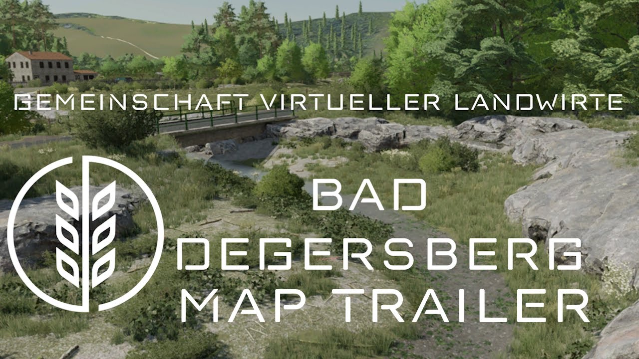 FS22 || Bad Degersberg || Story Let´s Play || Map-Trailer - YouTube