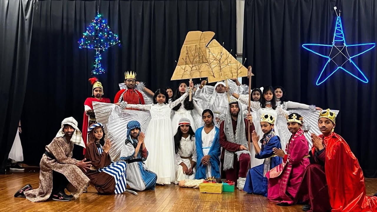 Sunday School Nativity Skit : Christmas Carol Service 2024 - YouTube