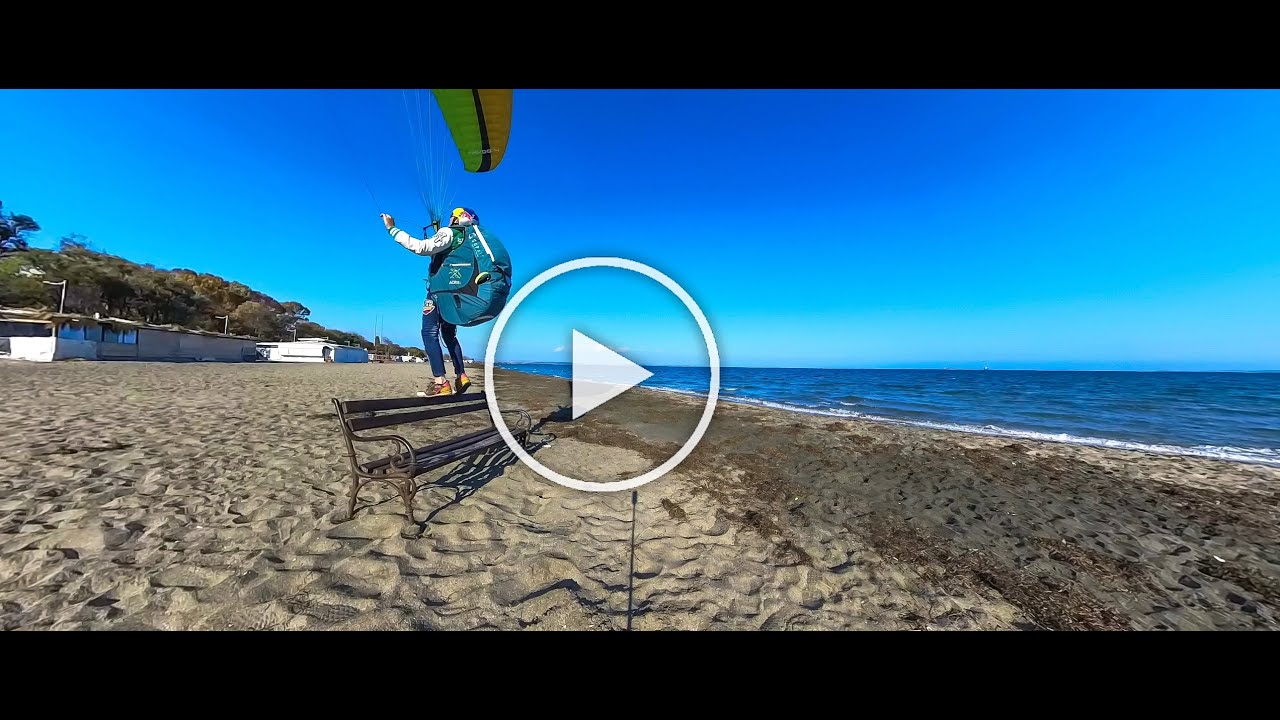 Paragliding Fly in very light winds :) - YouTube