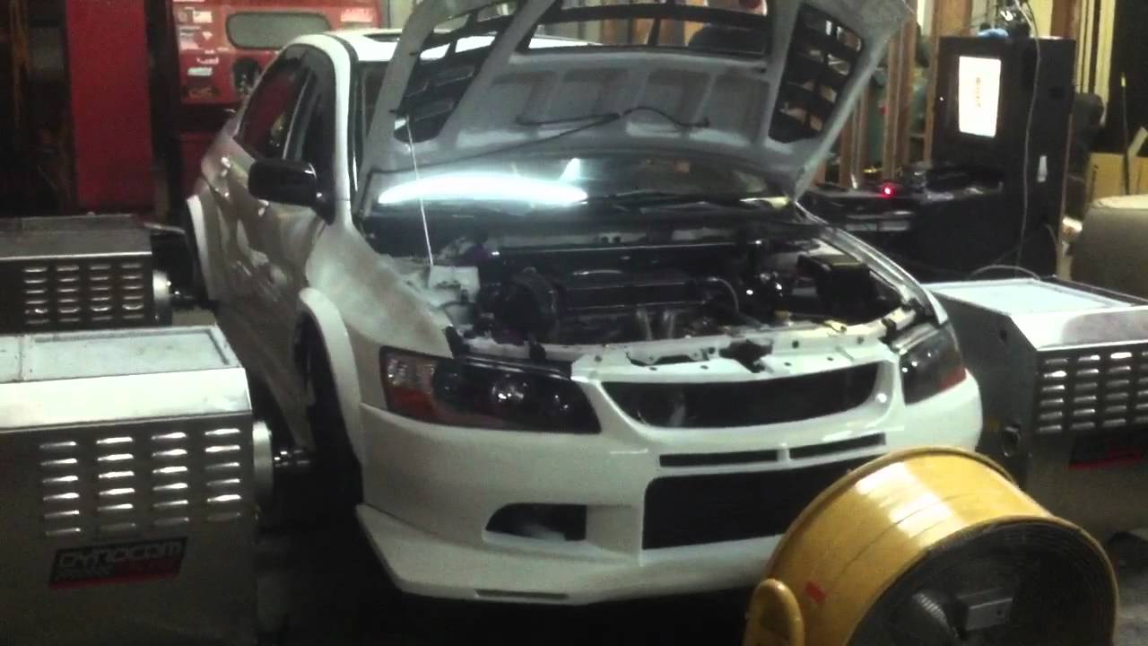 2003 Evo 8 6765 turbo 846awhp/711awtq - YouTube