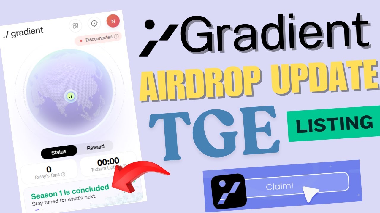 Gradient Network Airdrop Update | Gradient Network Listing Date, TGE ...