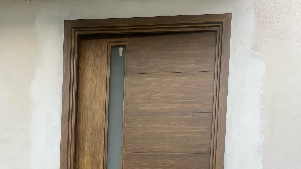 Como fabricar contramarcos para puertas residenciales con moldura # ...