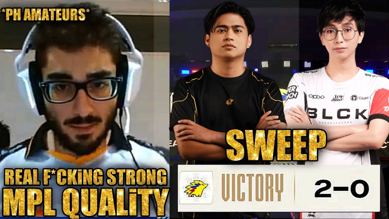 Zane cant stop praising PH amateurs after watching New Onic PH sweeps Blacklist | CC Strat - YouTube