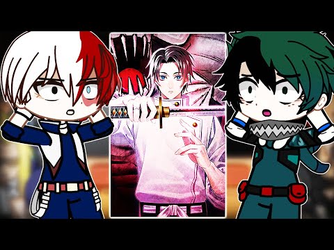 MHA react to Deku as Yuta Okkotsu || Gacha React || MHA - YouTube