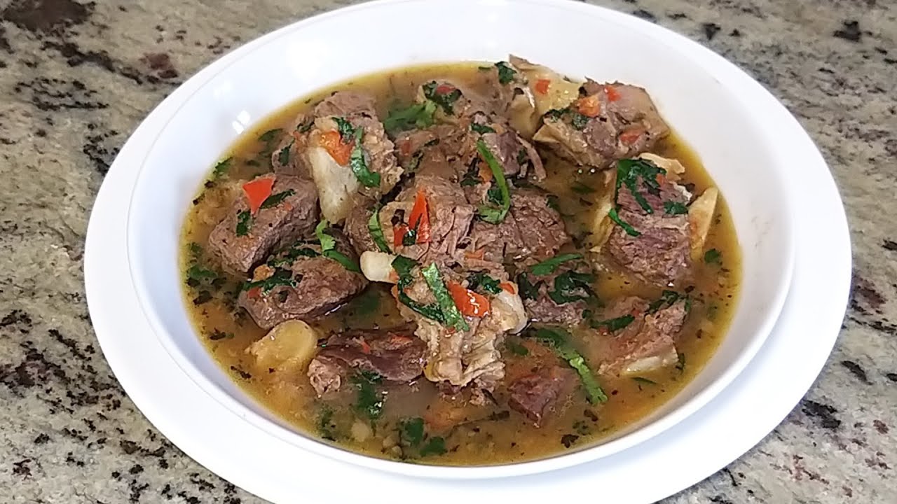 NIGERIAN ASSORTED MEAT PEPPER SOUP - YouTube