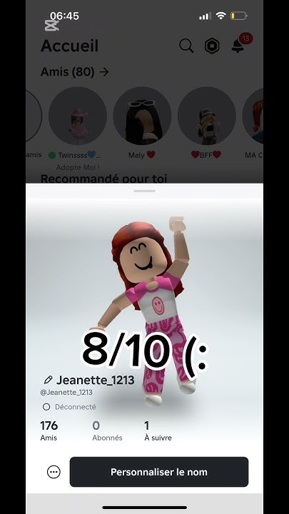 Si vous voulez être dans la vidéo mettez vos nom d’utilisateur ...