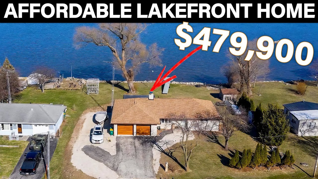 Live the Lake Life! Stunning $479,900 Waterfront Home for Sale in ...