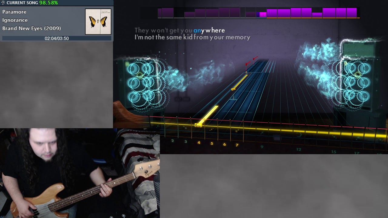 Ignorance - Paramore - Rocksmith Bass Sightread - YouTube