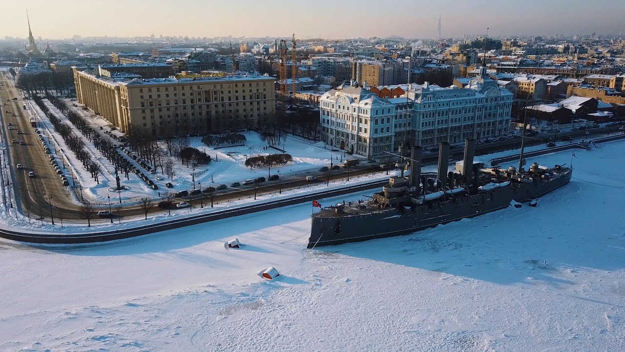 Russian Cruiser Aurora - St. Petersburg, Russia - 4K - YouTube