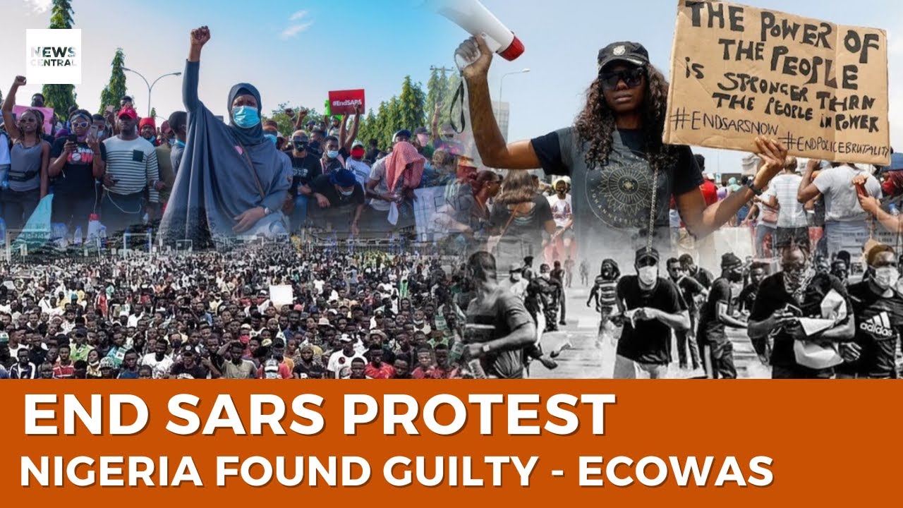 ECOWAS Court Finds Nigeria Guilty in #ENDSARS Protests - YouTube