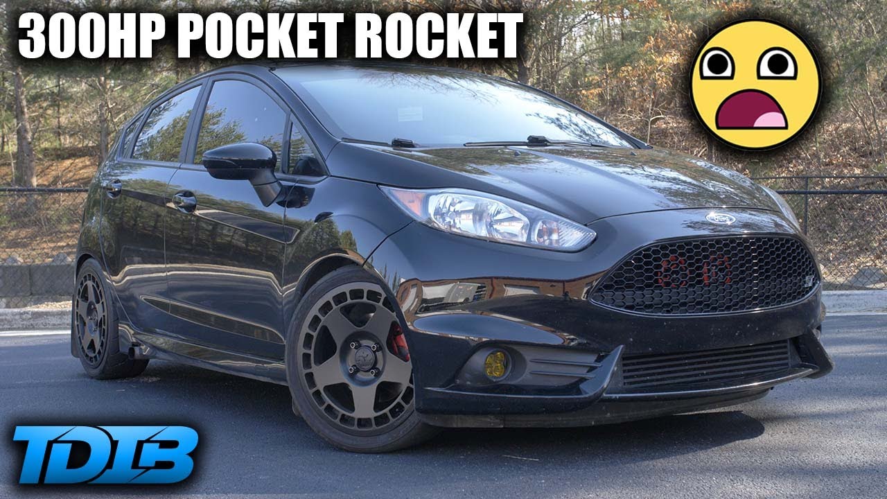BIG TURBO Ford Fiesta ST Review! The Ultimate Pocket Rocket! - YouTube