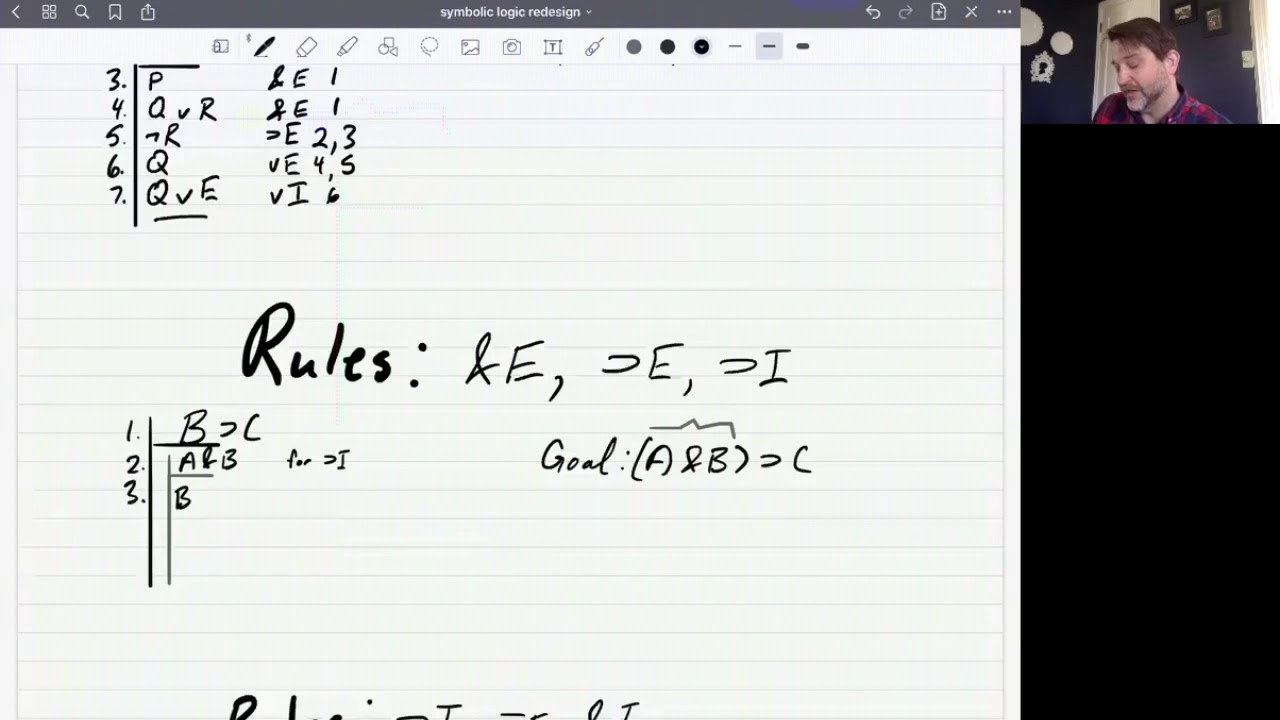Unit 11-12_ Practicing Proofs, Strategy, Negation Rules - YouTube