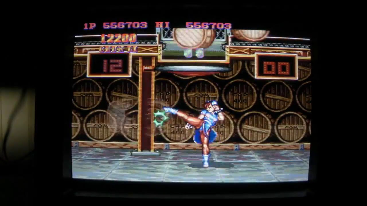 Street Fighter II' Champion Edition - Playthrough - PC Engine CRT ...
