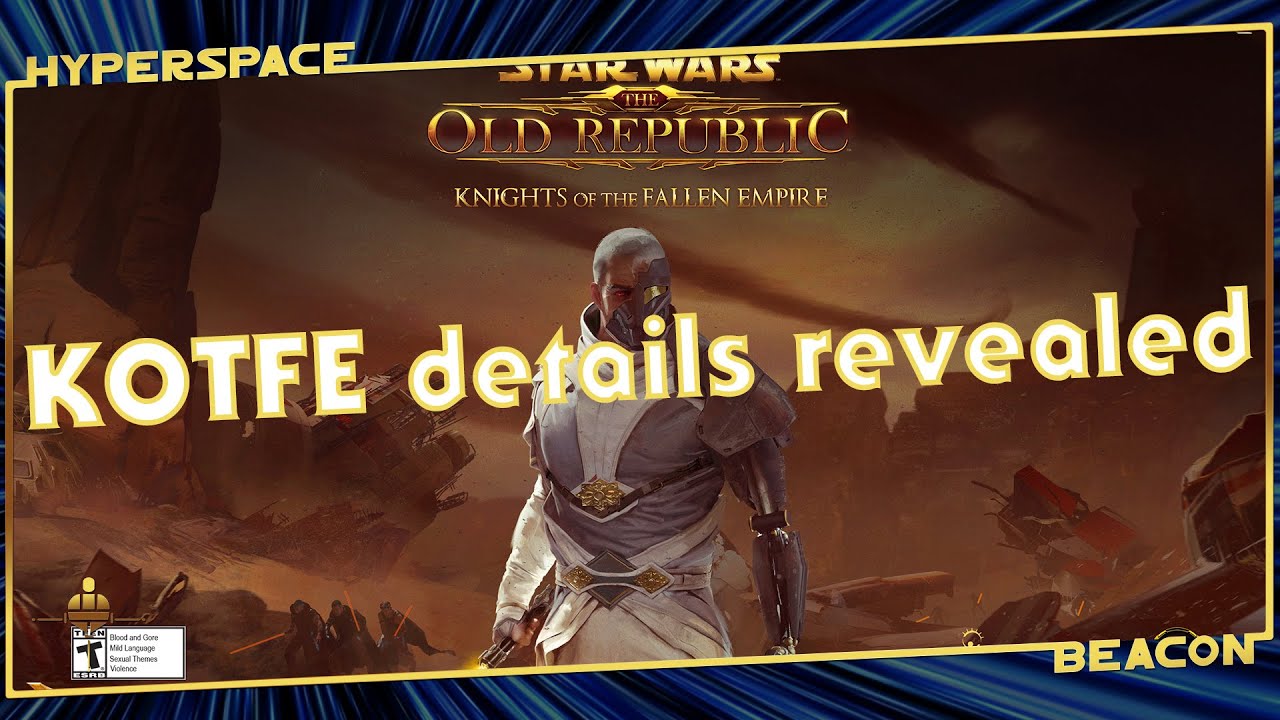 SWTOR: Knights of the Fallen Empire details revealed | HSB News - YouTube